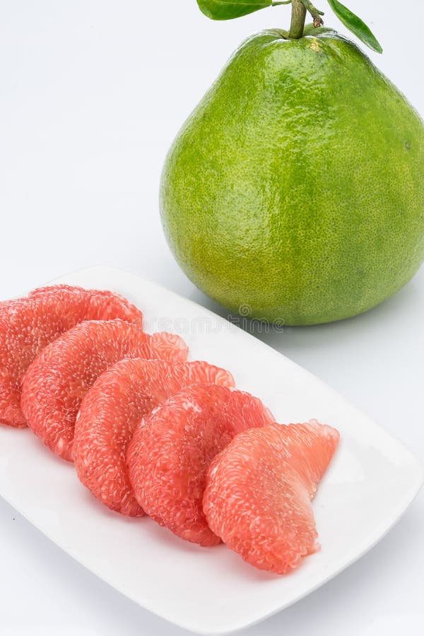 Siam Ruby Pomelo Fruit stock image. Image of freshness - 76466425