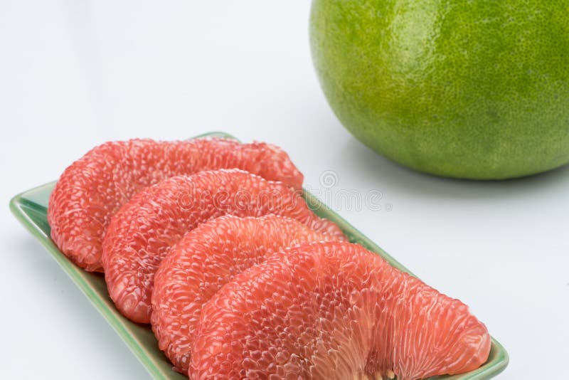 Siam Ruby Pomelo Fruit stock photo. Image of freshness - 76466442