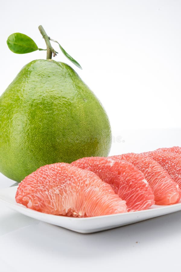 Siam Ruby Pomelo Fruit stock image. Image of pomelo, object - 76466459