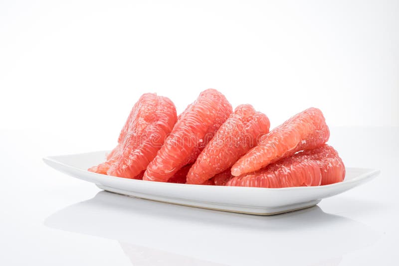 Siam Ruby Pomelo Fruit stock image. Image of diet, juicy - 76466555