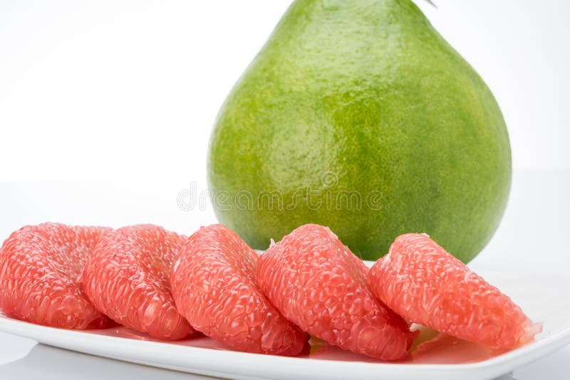 Siam Ruby Pomelo Fruit stock image. Image of colorful - 76466575