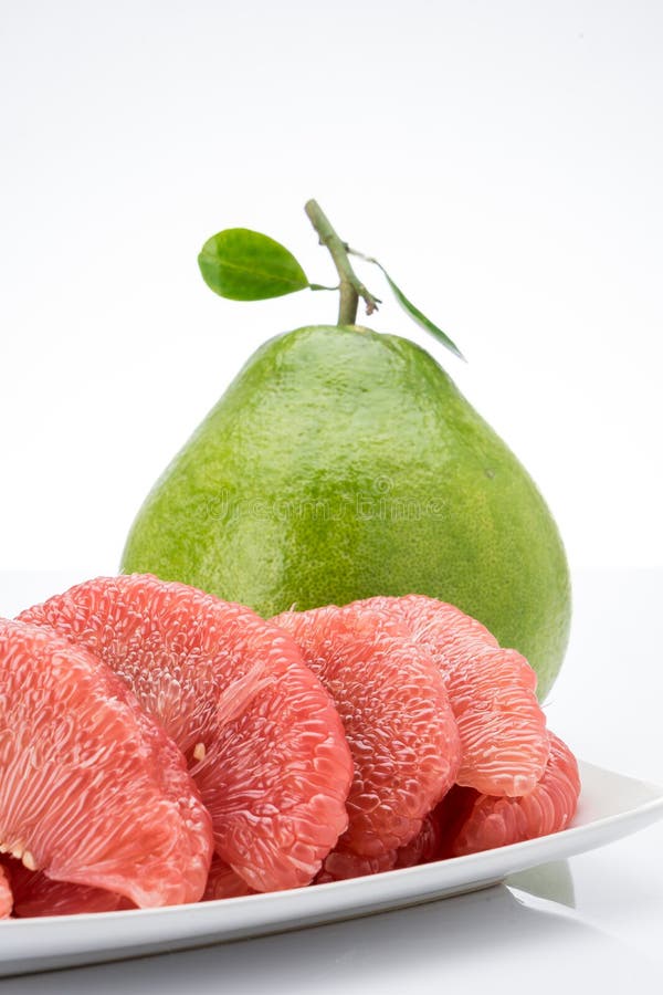Siam Ruby Pomelo Fruit stock image. Image of juicy, diet - 76466647