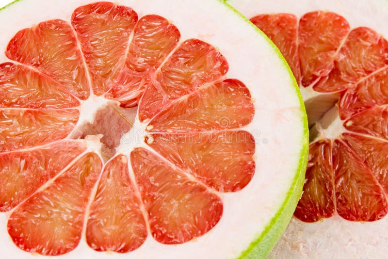 Siam Ruby Pomelo Fruit stock photo. Image of white, tropical - 76467950