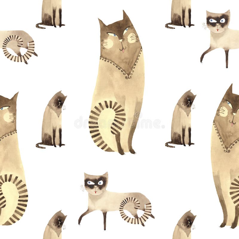 Siamese Cat stock illustration. Illustration of background - 79508495 Siamese Cat stock illustration. Illustration of background - 79508495