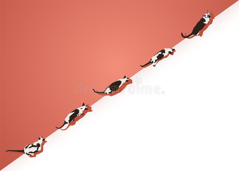 Cat Diagonal Stock Illustrations – 445 Cat Diagonal Stock Illustrations ...