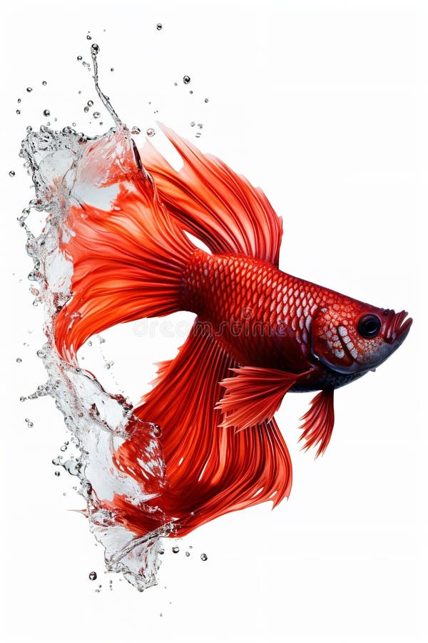 Siamese Fighting Fish Display Stock Illustration - Illustration of care ...