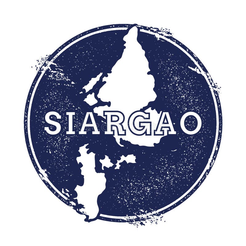 Siargao Badge vektor abbildung. Illustration von rand - 157315251
