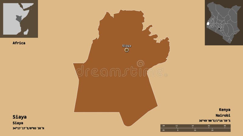 Siaya, County of Kenya,. Previews. Pattern Stock Illustration ...