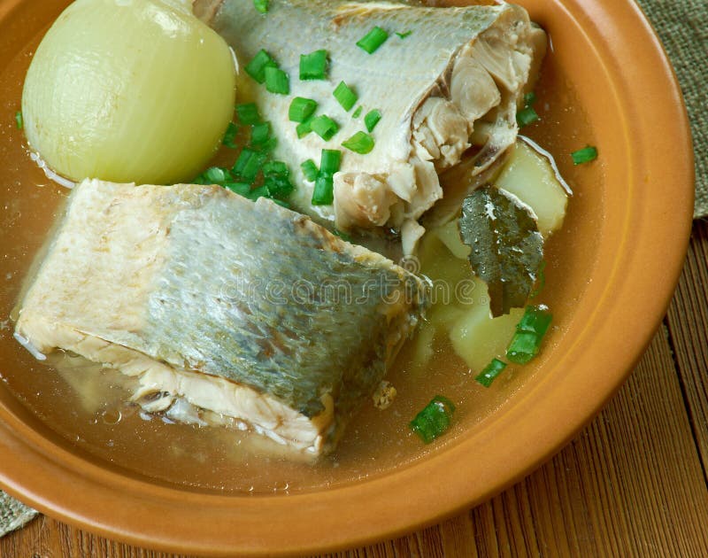 Siberian fish soup of omul stock photo. Image of siberian - 81860082