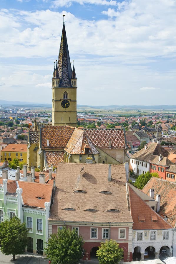 Sibiu stock image. Image of culture, medieval, construction - 16975843