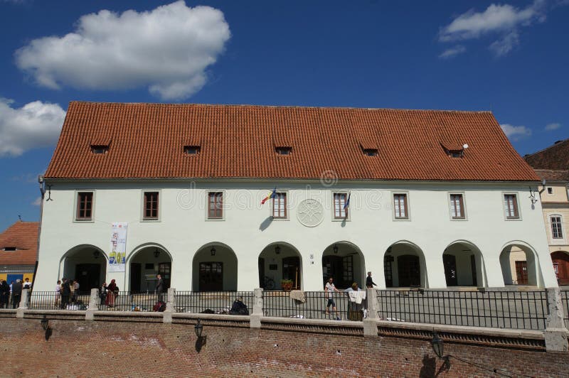 Sibiu editorial stock image. Image of tourism, sunny - 33445774