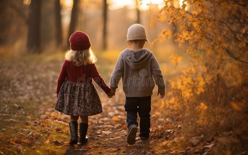 Sibling Support through Tough Times. Stock Illustration - Illustration ...