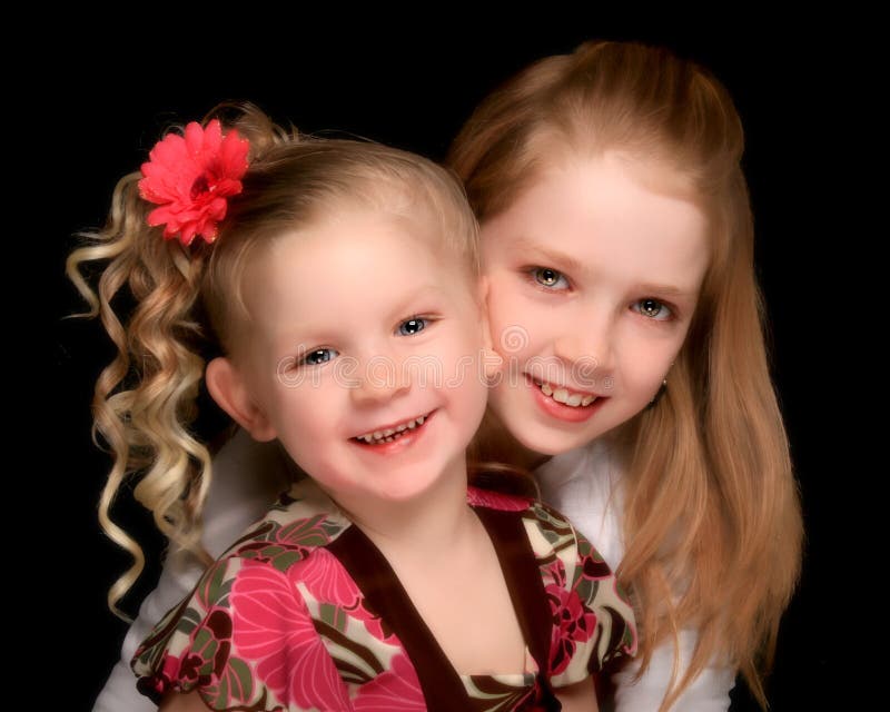 Siblings stock photo. Image of hopeful, family, sisters - 13297168