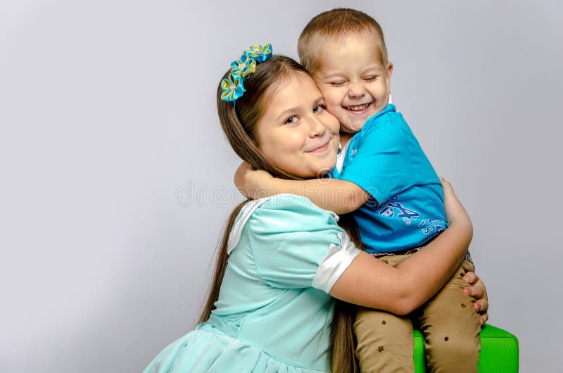 Siblings stock image. Image of children, siblings, sits - 61720519