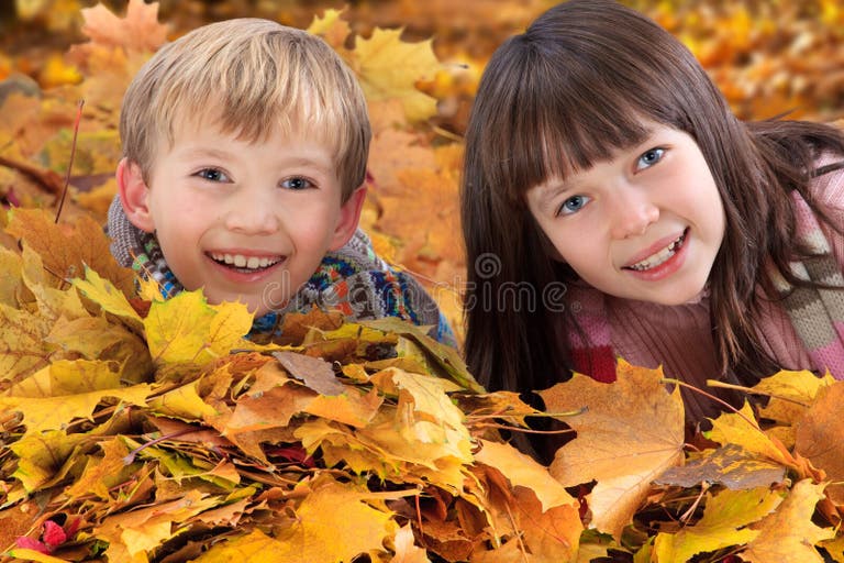 268 Covered Leaves Kids Stock Photos - Free & Royalty-Free Stock Photos ...