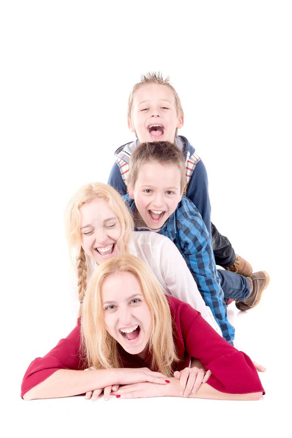 Siblings stock image. Image of human, hair, happiness - 69981641