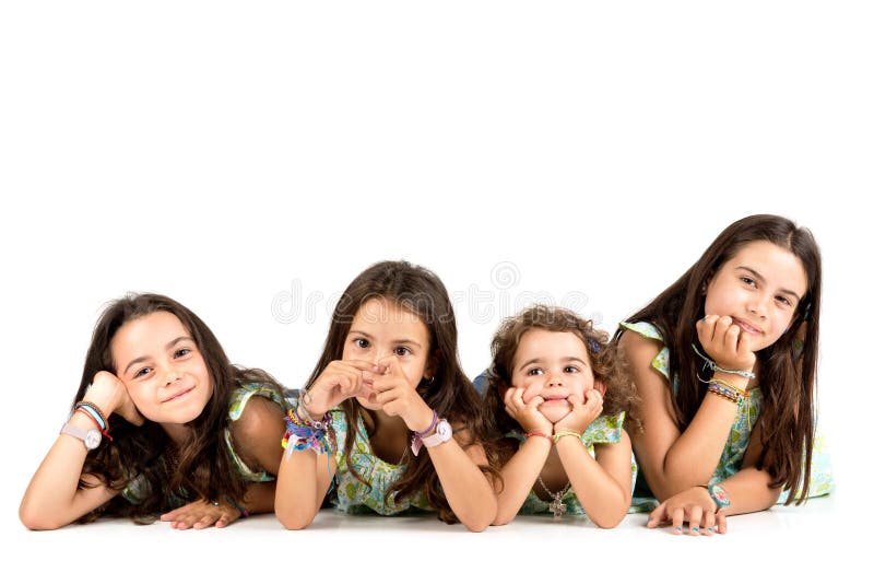 Siblings stock image. Image of looking, isolated, team - 32882049