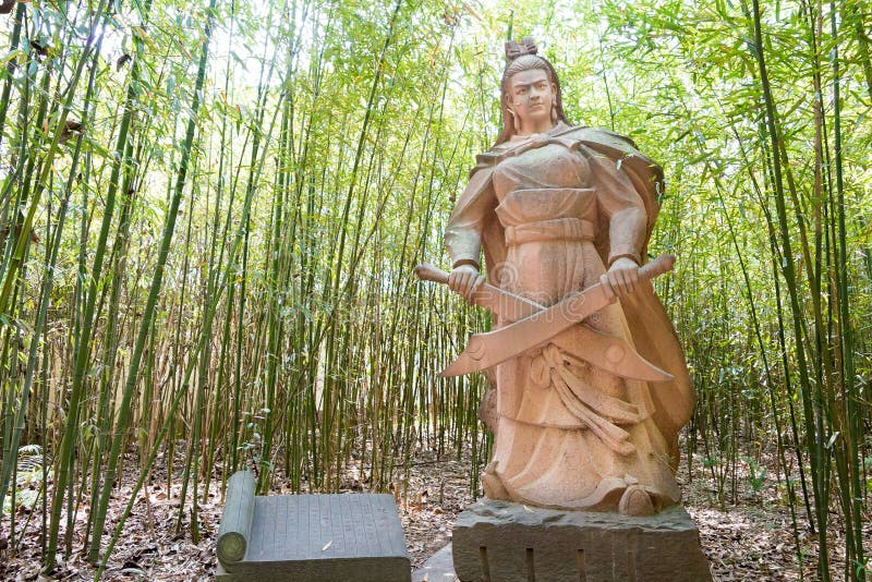 Bao Sanniang Statue at Zhaohua Ancient Town. a Famous Historic Site in ... Bao Sanniang Statue at Zhaohua Ancient Town. a Famous Historic Site in ...