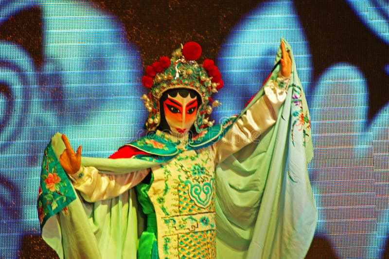 Sichuan Opera Arts in China: Change the Face Editorial Stock Photo ...