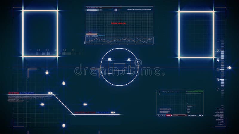 SICIFI Hud control panel stock illustration. Illustration of screen ...