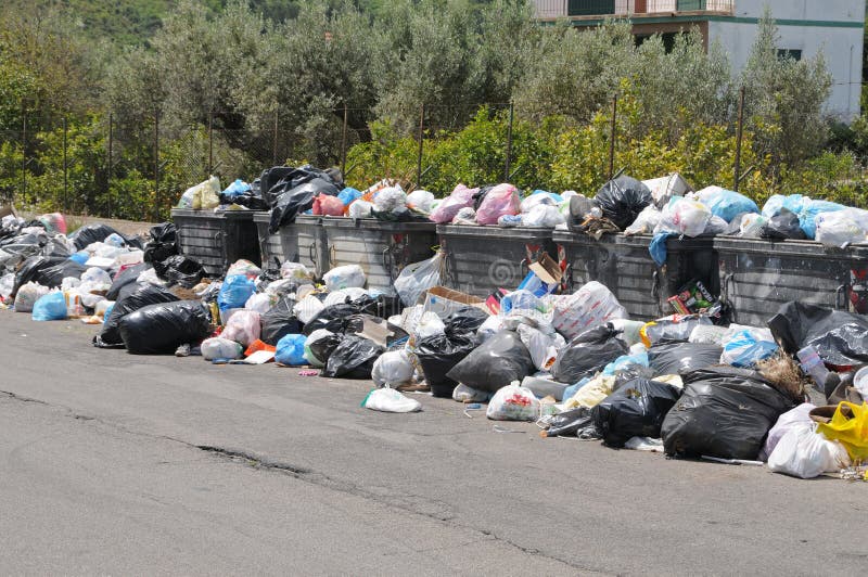 Rubbish Crisis Napoli Italy Stock Photos - Free & Royalty-Free Stock ...