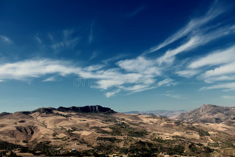 Sicily stock photo. Image of rural, panorama, hinterland - 21170360