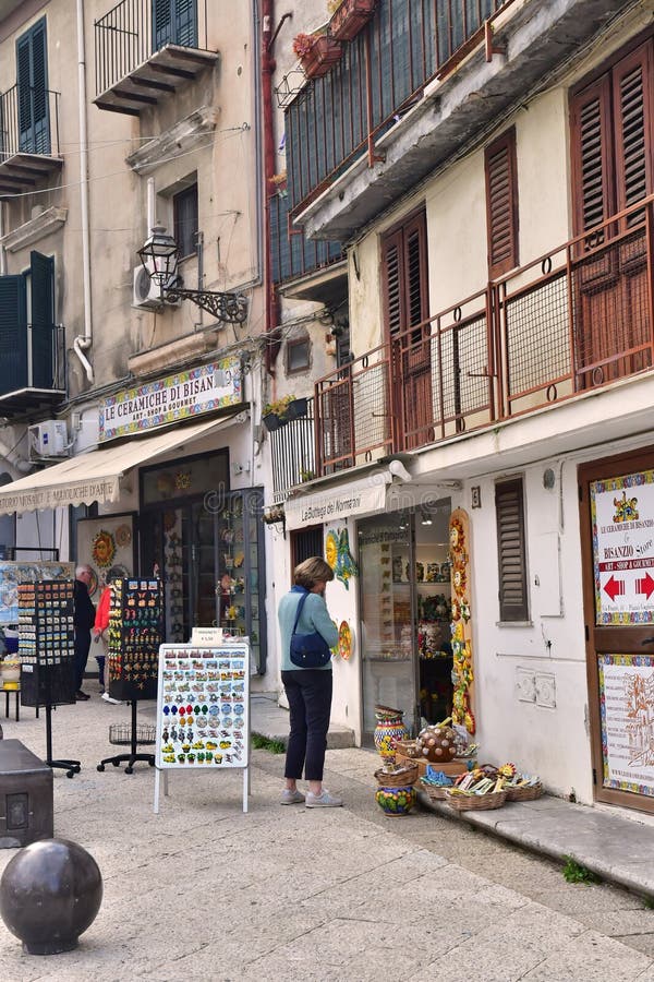 Sicily, Italy - March 8 2025 : Historical City of Monreale Editorial ...