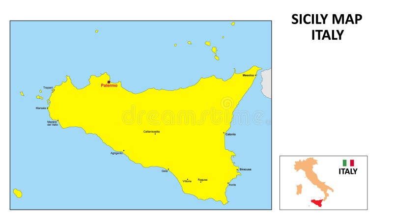 Chiarelli Licata Sicily Map