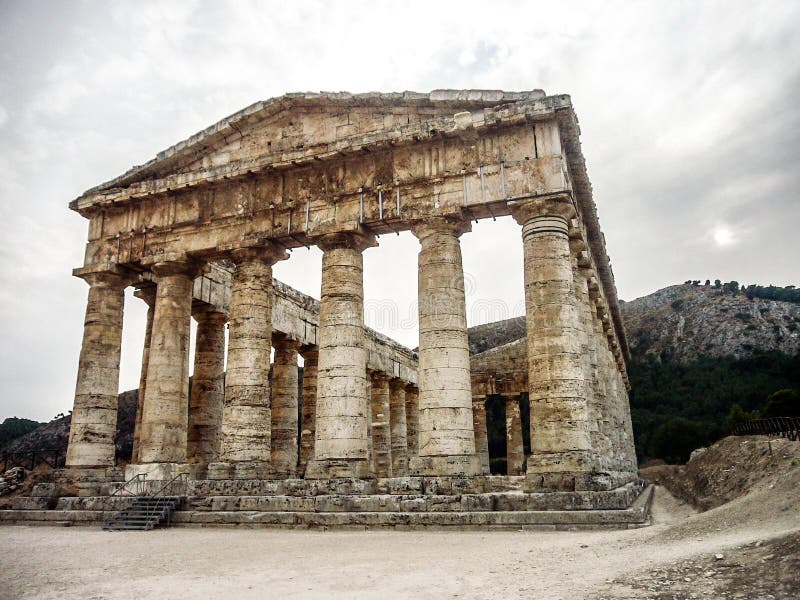 Sicily Parthenon stock photo. Image of retro, style, stadium - 50363646