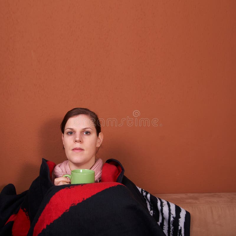 Sick and alone stock photo. Image of white, person, winter - 7751926