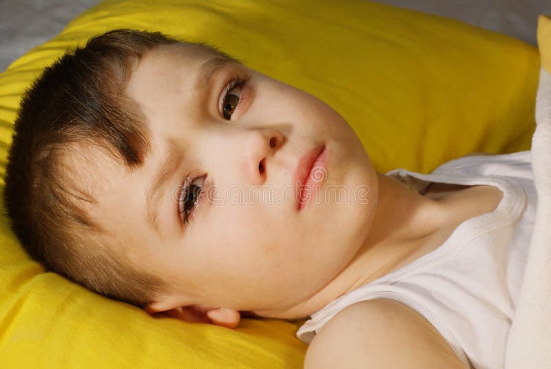 Sick baby stock photo. Image of elementary, disease, expression - 12740752