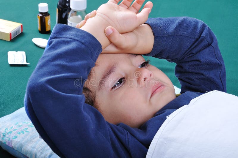 Sick boy stock photo. Image of care, diagnosis, bacterial - 11299980