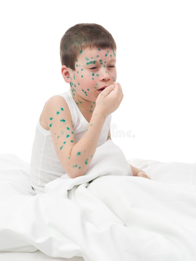 Sick boy cough stock photo. Image of malady, green, brilliant - 31029032