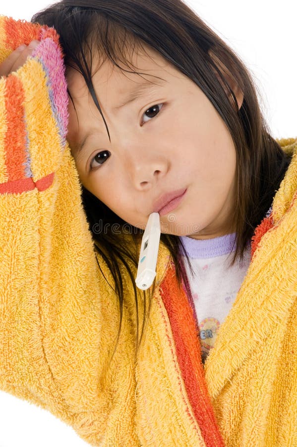 Sick Child stock photo. Image of cough, healthcare, healthy - 4257208