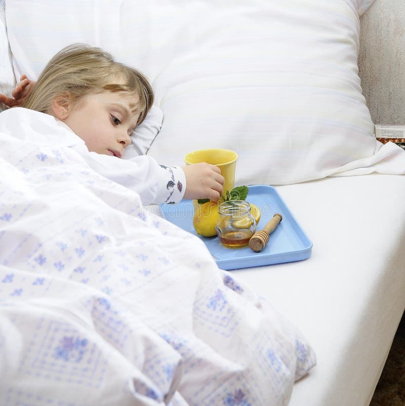 Sick child stock image. Image of honey, child, sniffles - 9077759