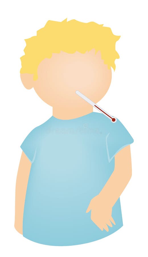 Sick baby stock vector. Illustration of bacterium, medical - 37848683