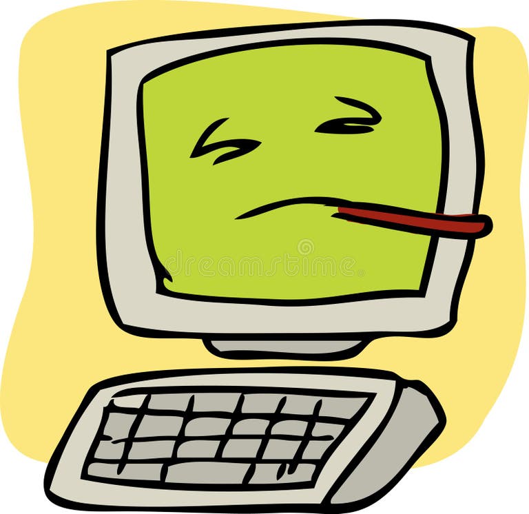 Sick Computer Stock Illustrations – 5,516 Sick Computer Stock ...