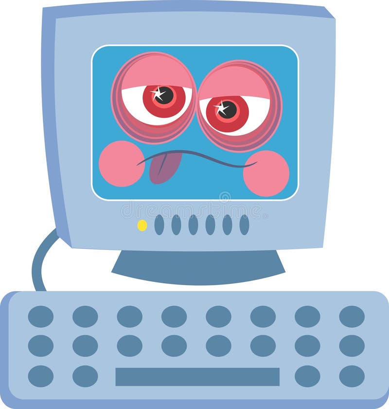 Sick Computer Stock Illustrations – 5,733 Sick Computer Stock ...
