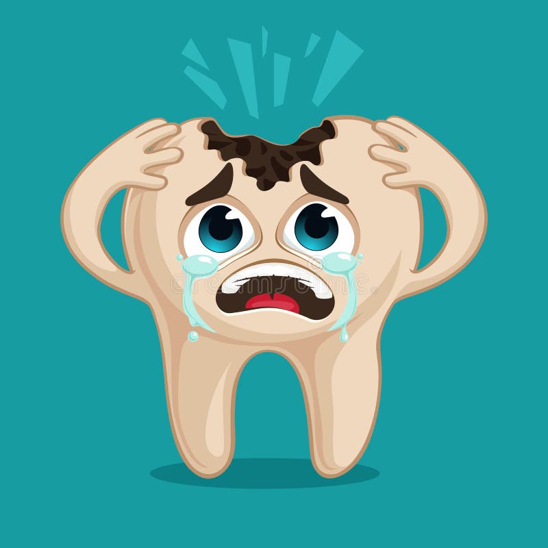 Cartoon Tooth Root Canal Treatment Stock Illustrations – 306 Cartoon ...