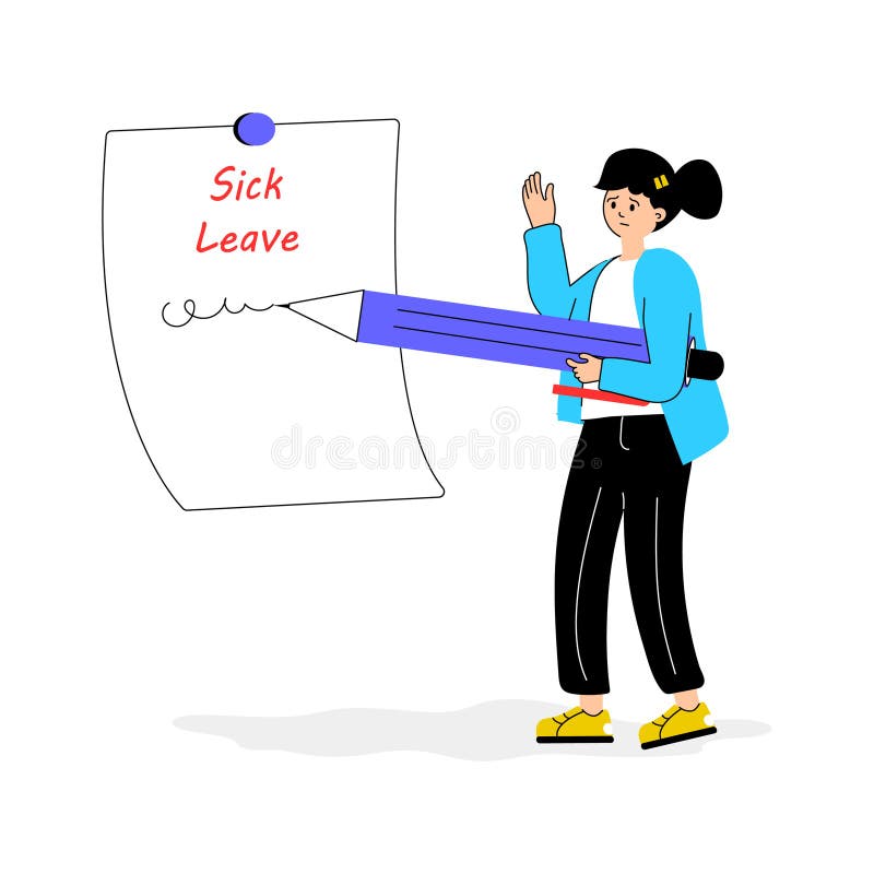 Sick Leave Stock Illustrations – 934 Sick Leave Stock Illustrations ...