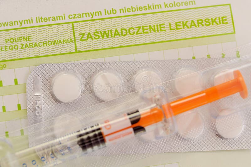 Sick leave stock photo. Image of syringe, currency, finance - 64679458