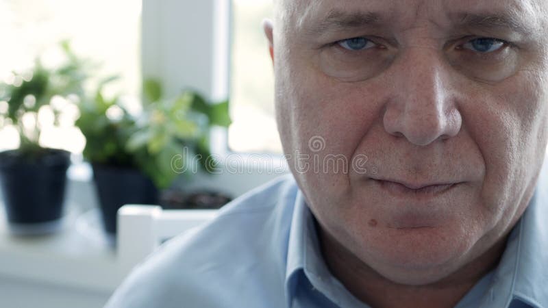 Sick Man Portrait Feeling Bad, Tired, Sad and Disappointed Stock Image ...