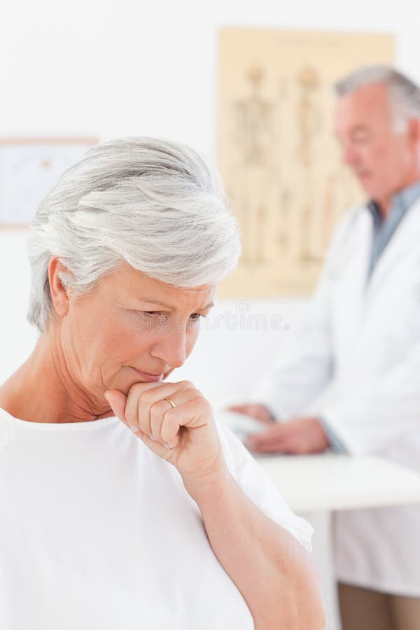 Sick Patient with Her Doctor Stock Photo - Image of test, health: 18108338