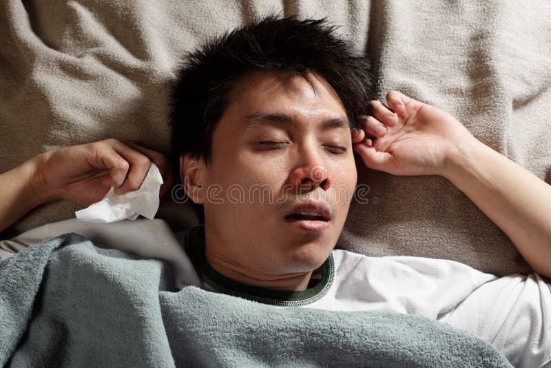 Sick person stock image. Image of cell, close, influenza - 16061127