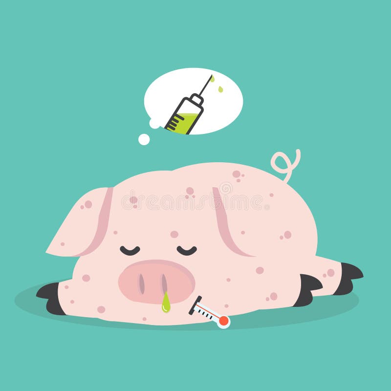 Cute Sick Pig Stock Illustrations – 118 Cute Sick Pig Stock ...