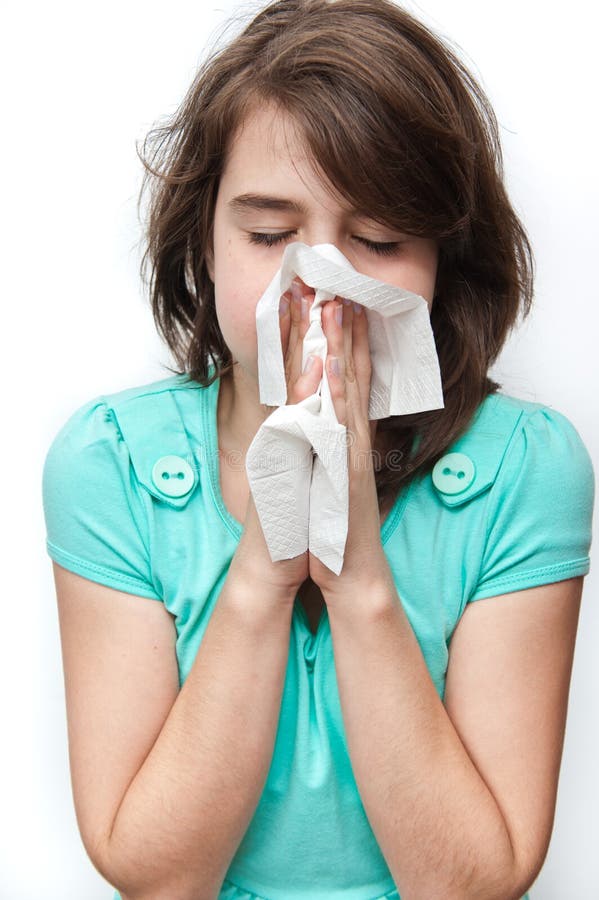 Sick Teen Woman about To Vomit. Stock Image - Image of poisoning ...