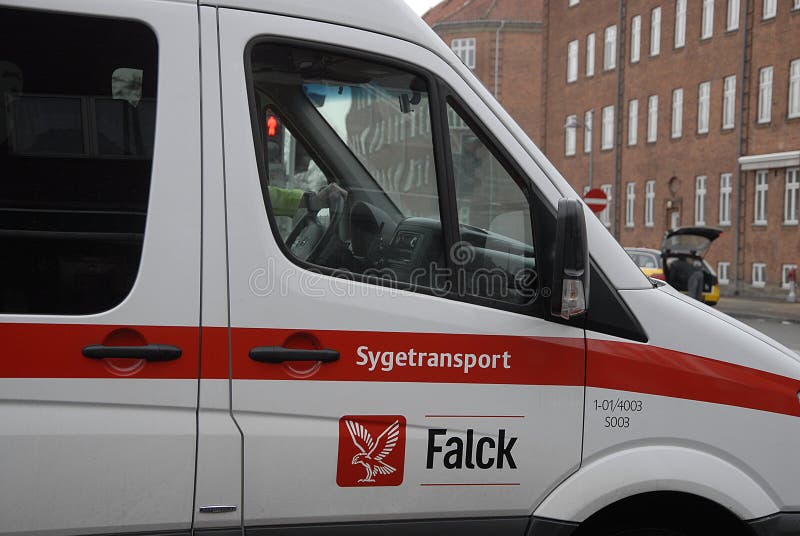 SICK TRANSPORT VAN editorial photo. Image of ambulance - 67646921