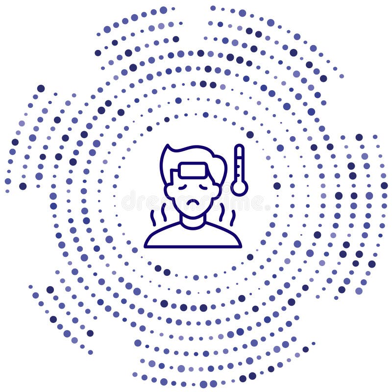 Sick Vector Icon. Sick Editable Stroke. Sick Linear Symbol for Use on ...