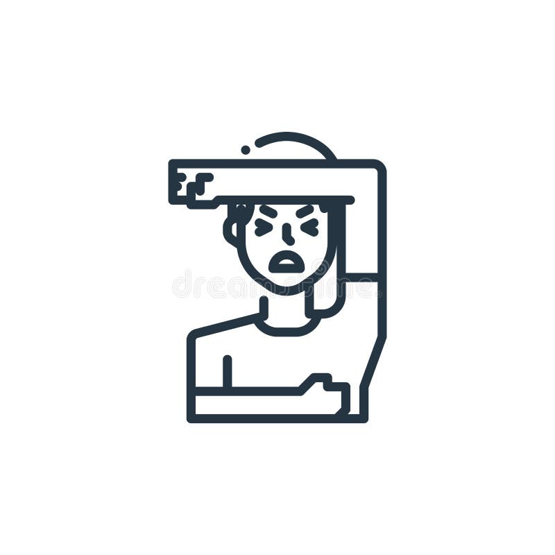 Sick Vector Icon. Sick Editable Stroke. Sick Linear Symbol for Use on ...