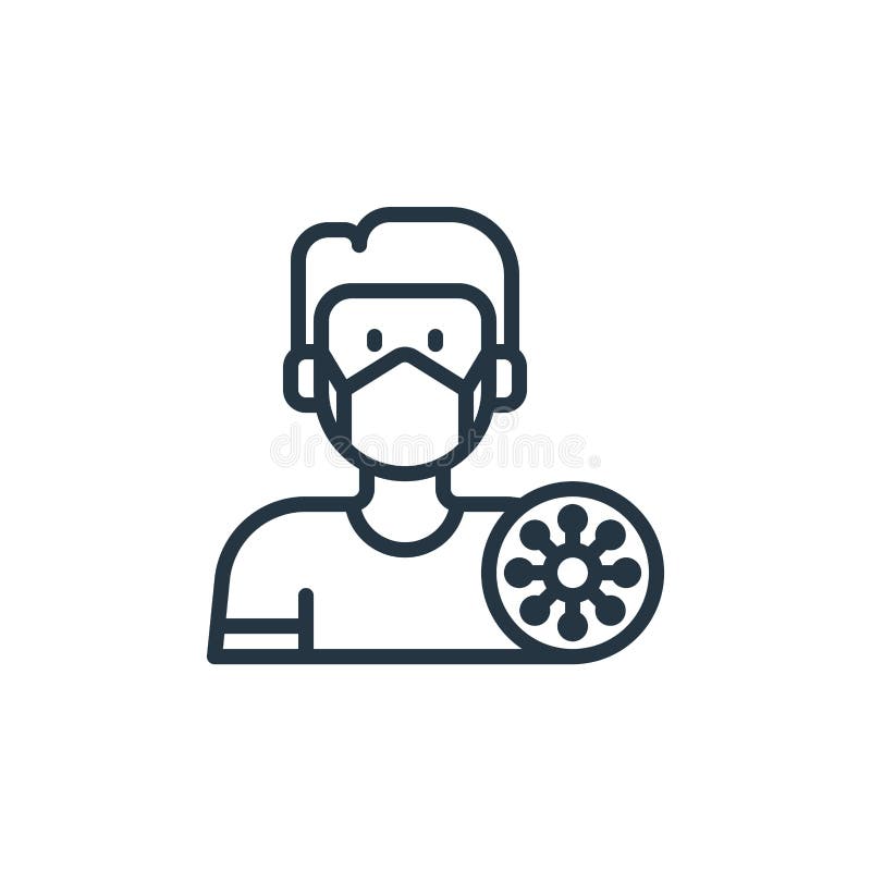 Sick Vector Icon. Sick Editable Stroke. Sick Linear Symbol for Use on ...